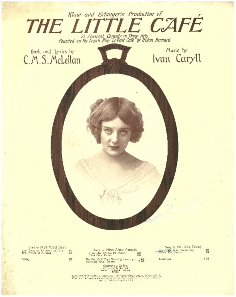 E0979 – The Little Cafe – Stern Musical Theatre Collection